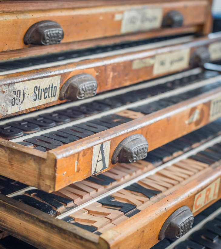 Typographic atelier - La Tipografa Toscana